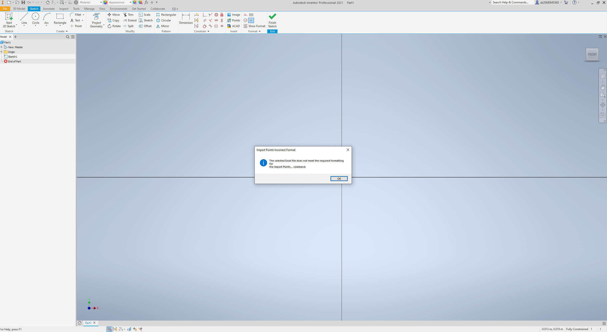 Import Points Incorrect Format - Autodesk Community