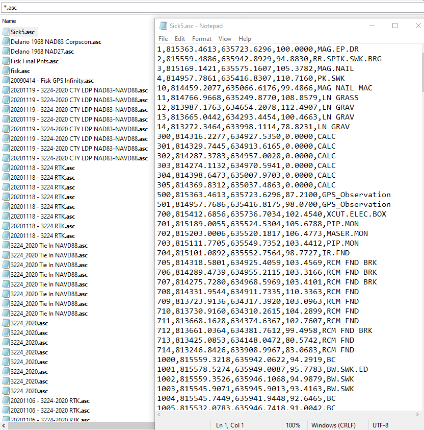 Solved: How do I import this .ASC file? - Autodesk Community