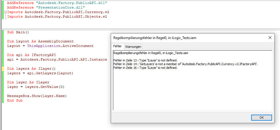 Solved: Import Inventor API to use GetLayers() in iLogic? - Autodesk Community