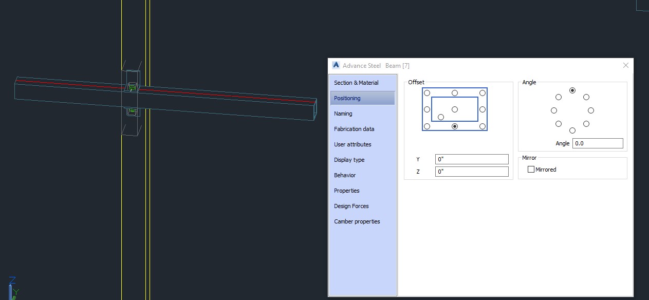 Solved: Custom Connection: Column to Horizontal HSS with Double L Clips ...