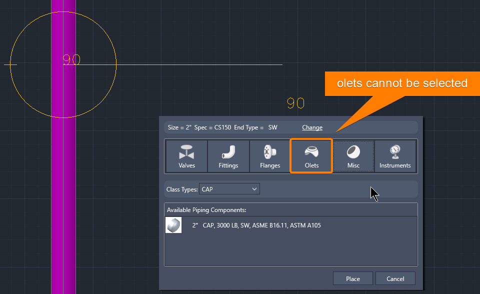 Branch tables with multiple fittings, can you route with something not default? - Autodesk Community