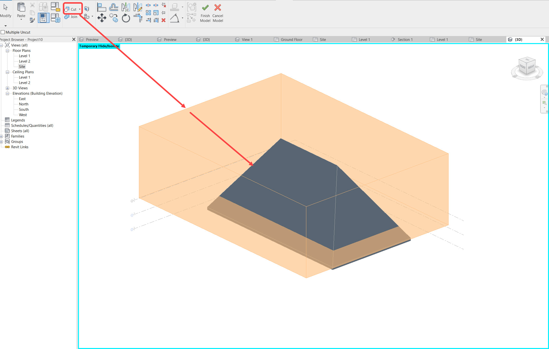 Solved: Can't do Mansard roof with void extrusion - Autodesk Community
