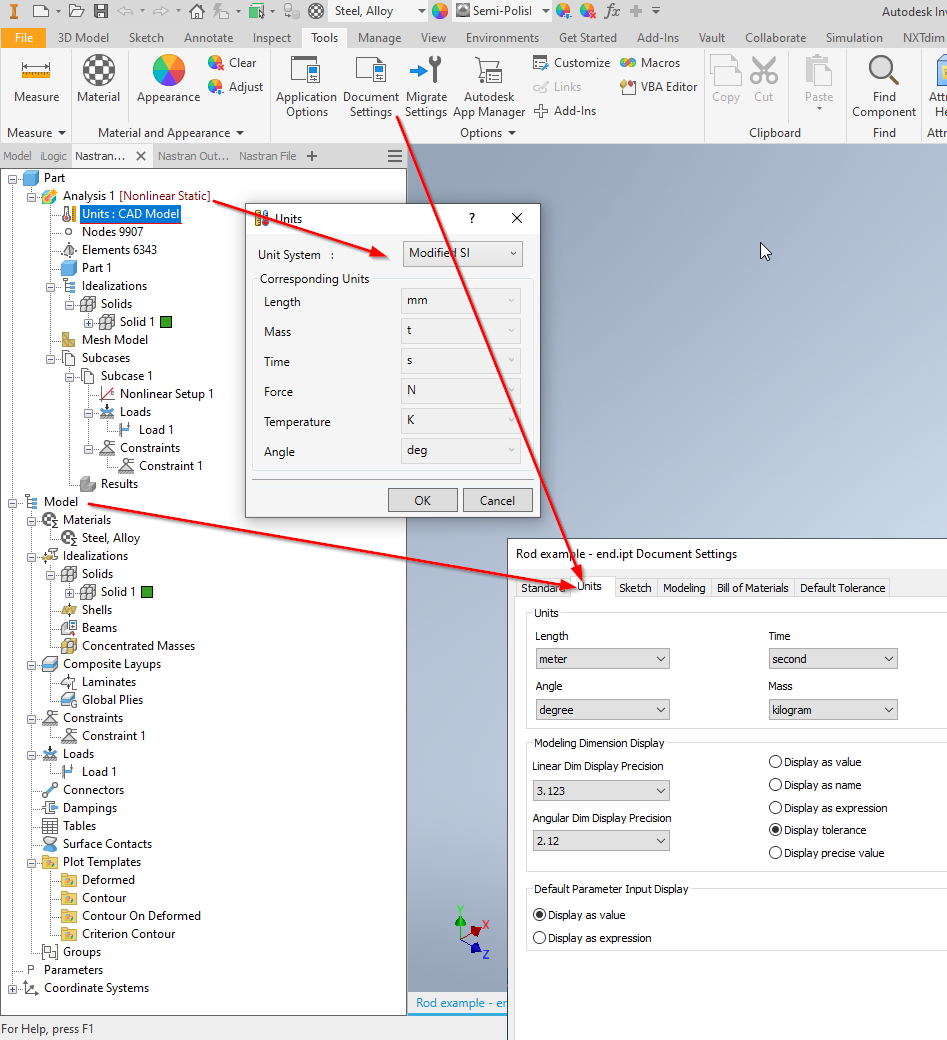Solved: Elements did not appear in the box of Selected entities when defining Constraint/Loads ...
