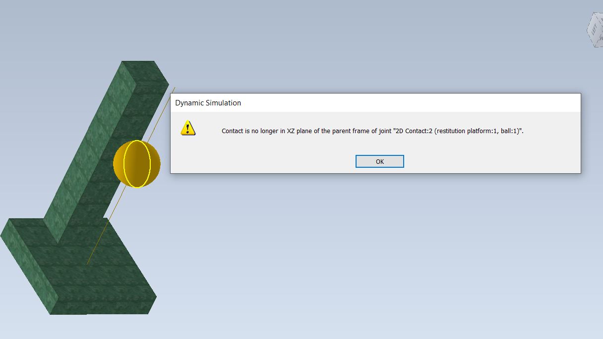 Solved: Dynamic simulation = > restitution - Autodesk Community