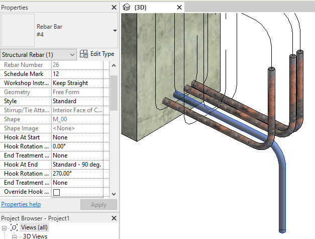 Solved: Problem with hook rotation when using Rebar.CreateFreeForm ...