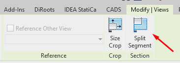 Split segment of a view section via API - Autodesk Community