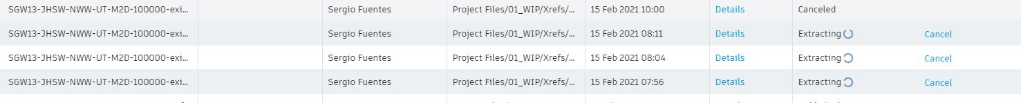 Solved: Extracting files again stuck - Autodesk Community