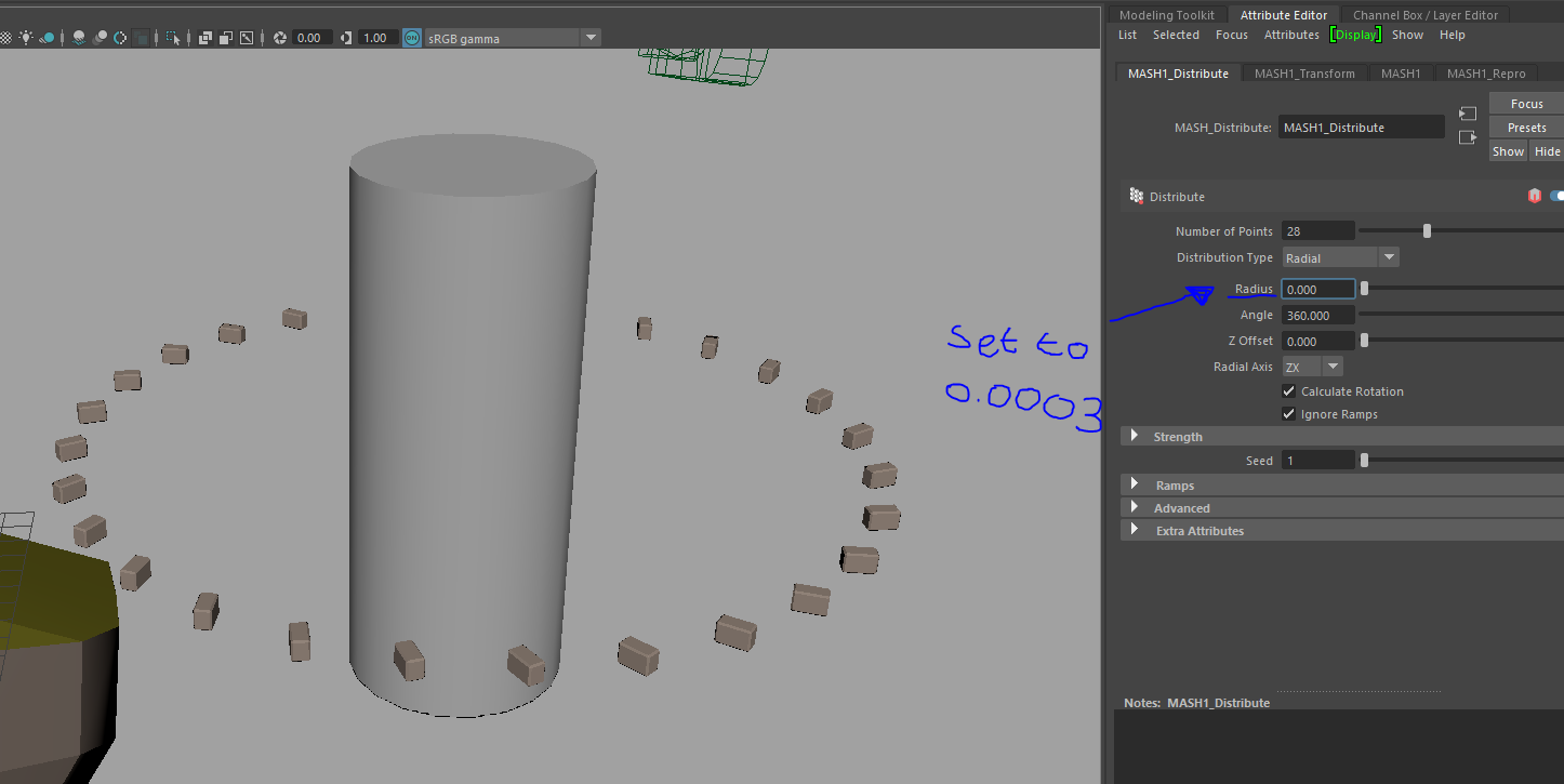 Solved: Mash radial radius not small enough... - Autodesk Community