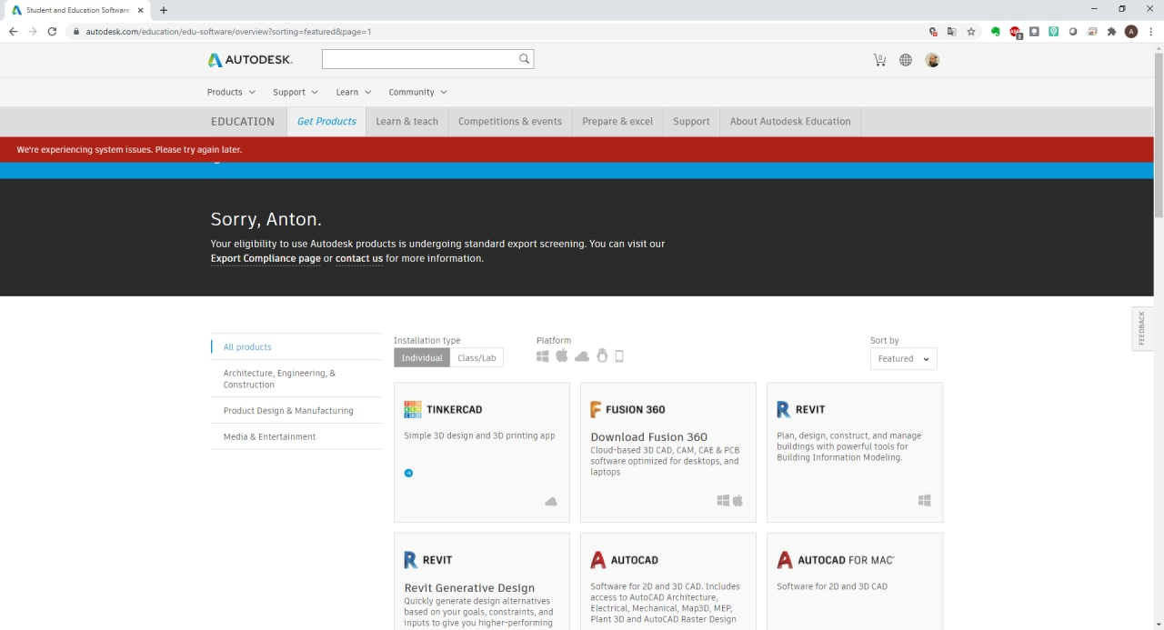 Solved: Standard Export Screening - Autodesk Community