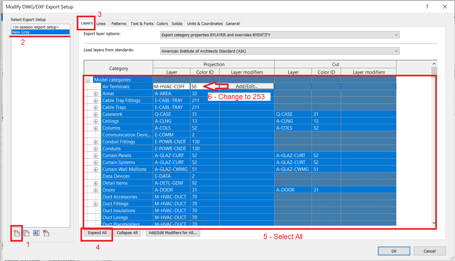 export rvt model to dwf in grayscale? - Autodesk Community