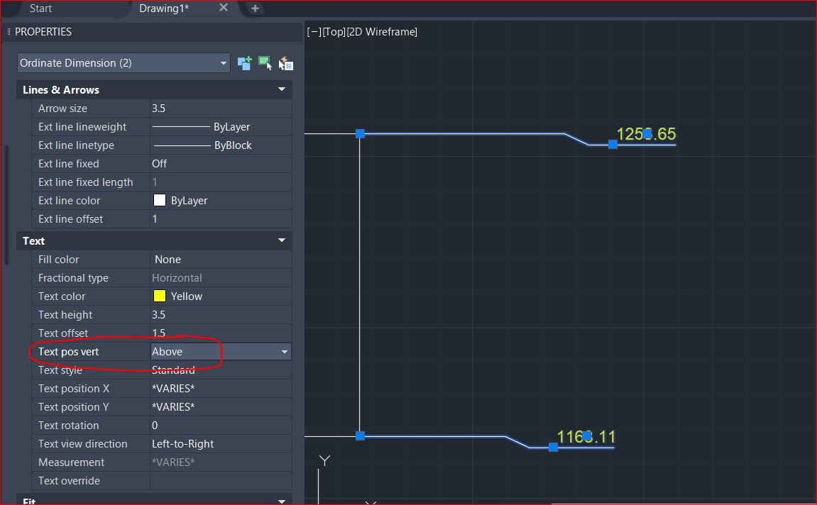 JUSTIFYING MULTIPLE ORDINATE DIMENSIONS AT ONCE - Autodesk Community