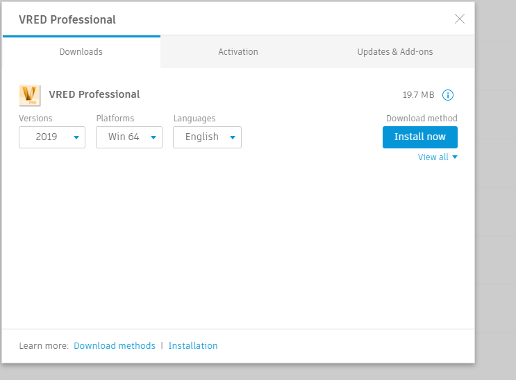 Solved: Cannot Download VRED Pro 2021 - Autodesk Community