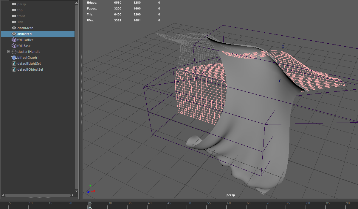 Solved: Mpm cloth constrained to deformed/animated geometry doesn't follow correctly - Autodesk ...
