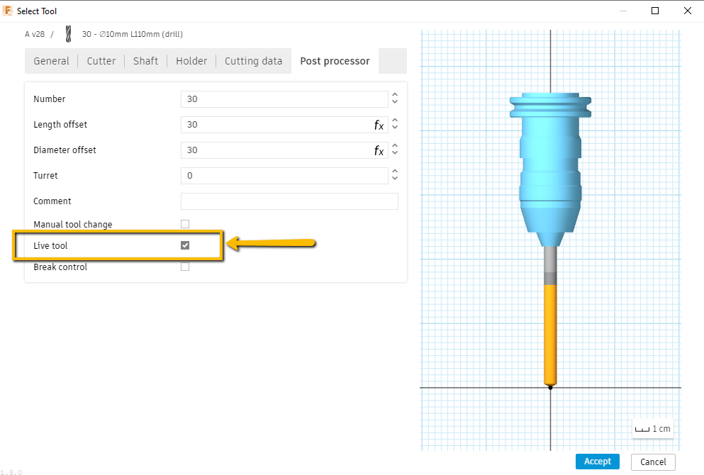 Solved: Haas CL-1 post processor/ its calling live tooling to start instead of spindle ...