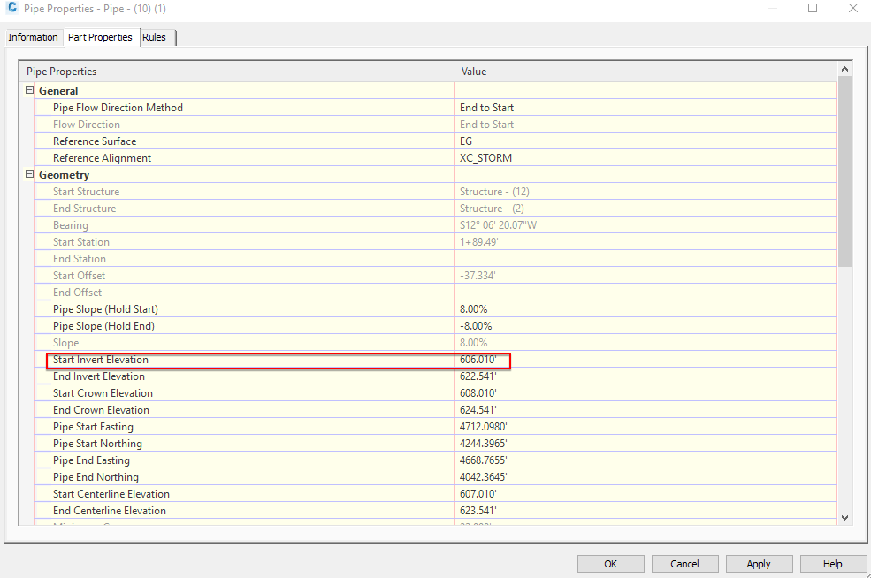 Pipe Network profiles view - Autodesk Community