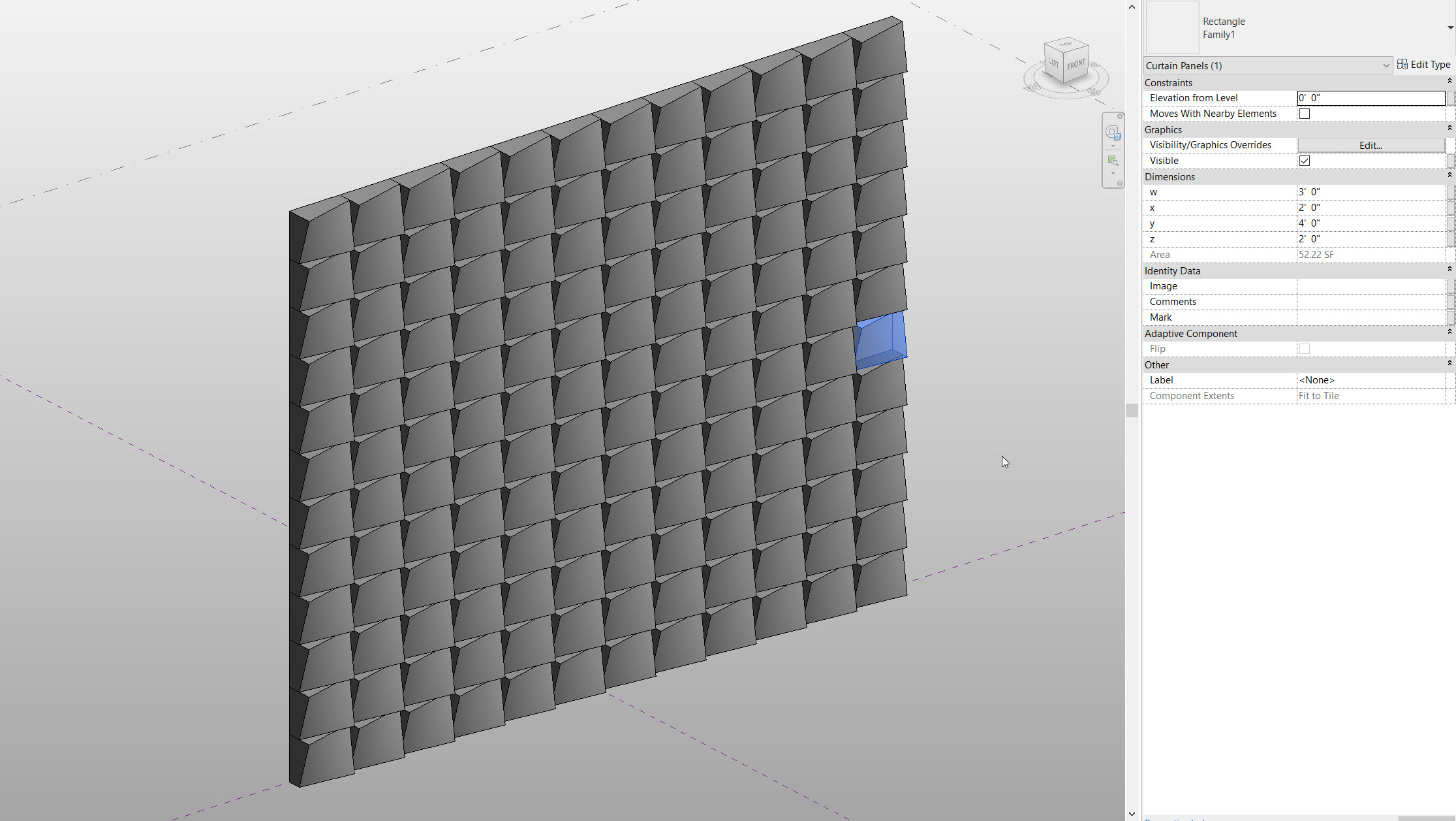 How To Approach Faceted Triangular Facade? - Autodesk Community
