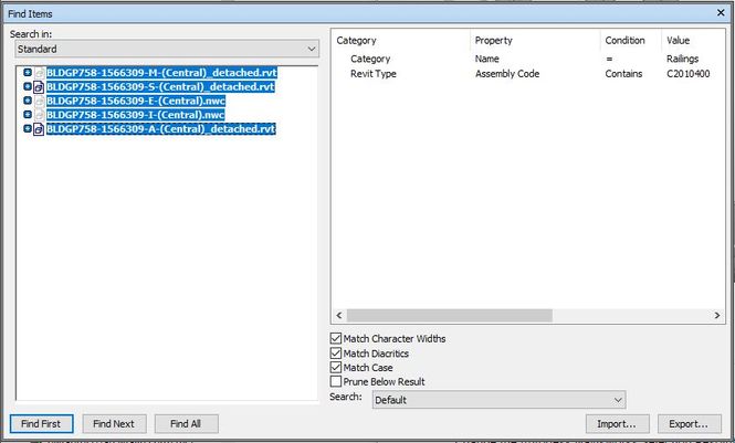 Navisworks Search sets - Autodesk Community