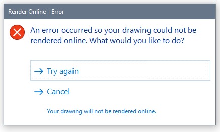 Solved: Cloud rendering forum... - Autodesk Community