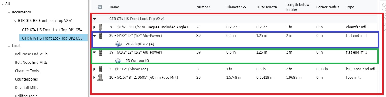 Solved: Reorder to minimize tool changes was working; Now it's not! - Page 6 - Autodesk Community