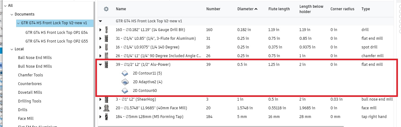 Solved: Reorder to minimize tool changes was working; Now it's not! - Page 6 - Autodesk Community