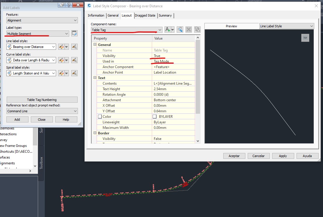 Make a Table Line and Curve - Autodesk Community