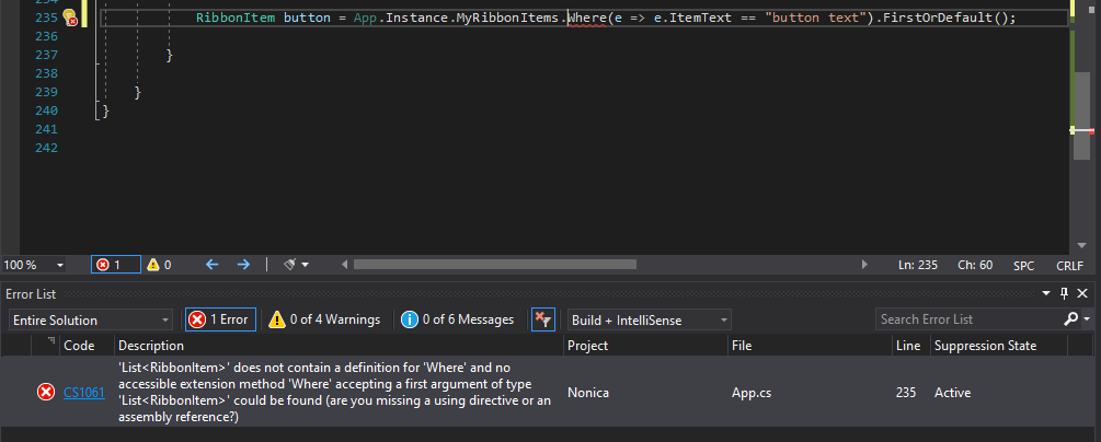 Solved: Change RibbonItem (Button) Properties at Runtime - Page 2 - Autodesk Community