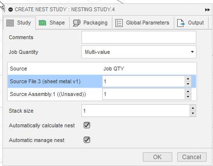 Solved: nesting multiple parts with different quantities - Autodesk Community
