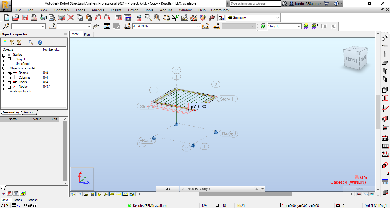 Solved: Differences between wind loads on the roof and wind loads on ...