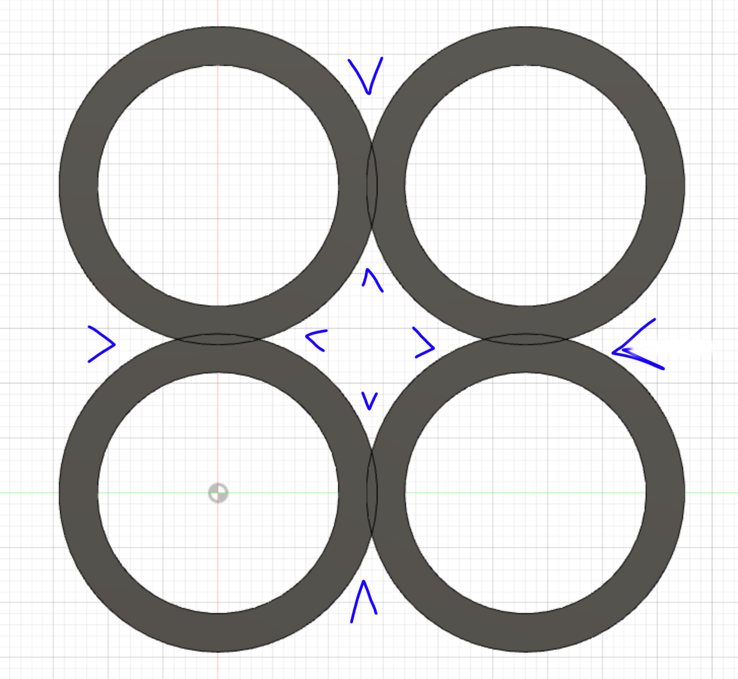 Solved: Creating linked fillets between components and spacing out objects relative to each ...