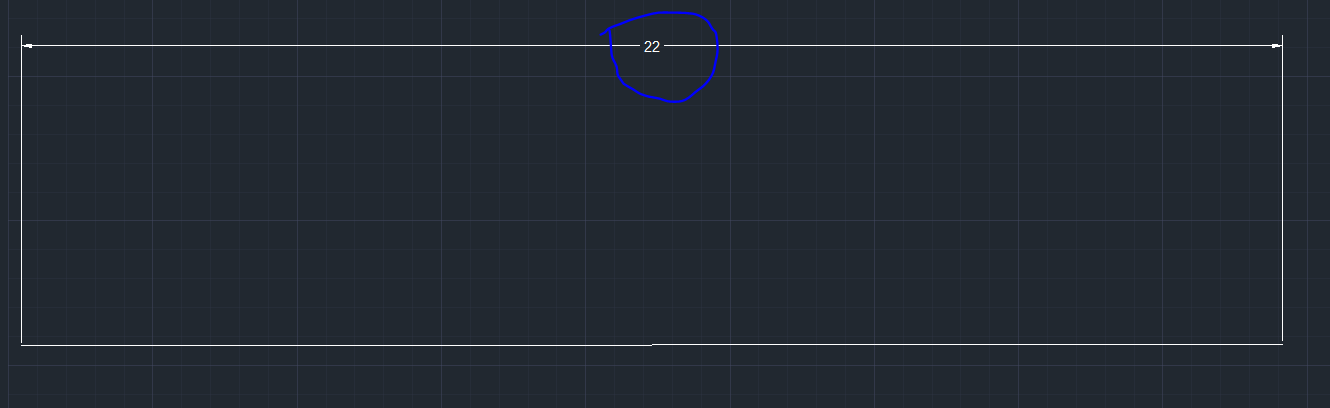 Primary dimension text alignment is changing when dual display ...
