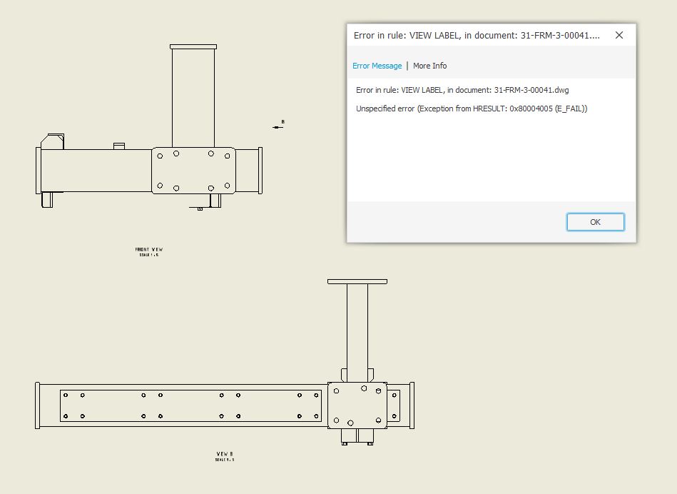 Solved Drawing View Labels Autodesk Community 