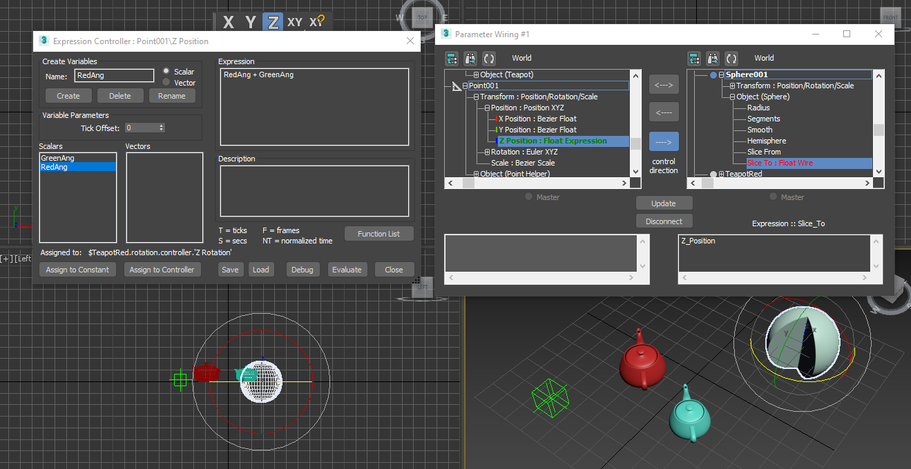 Solved: animation controller for sphere slice from/to sliders - Autodesk Community