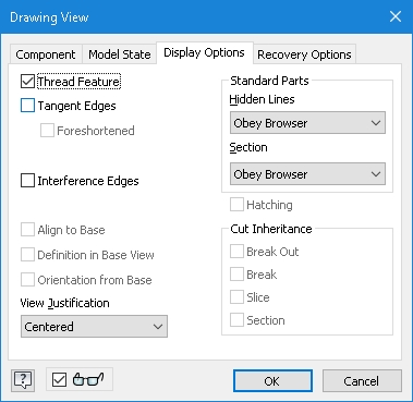 Solved: Simple Thread Feature On Assembly Drawing - Autodesk Community