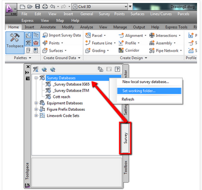 Survey Database issues - Autodesk Community