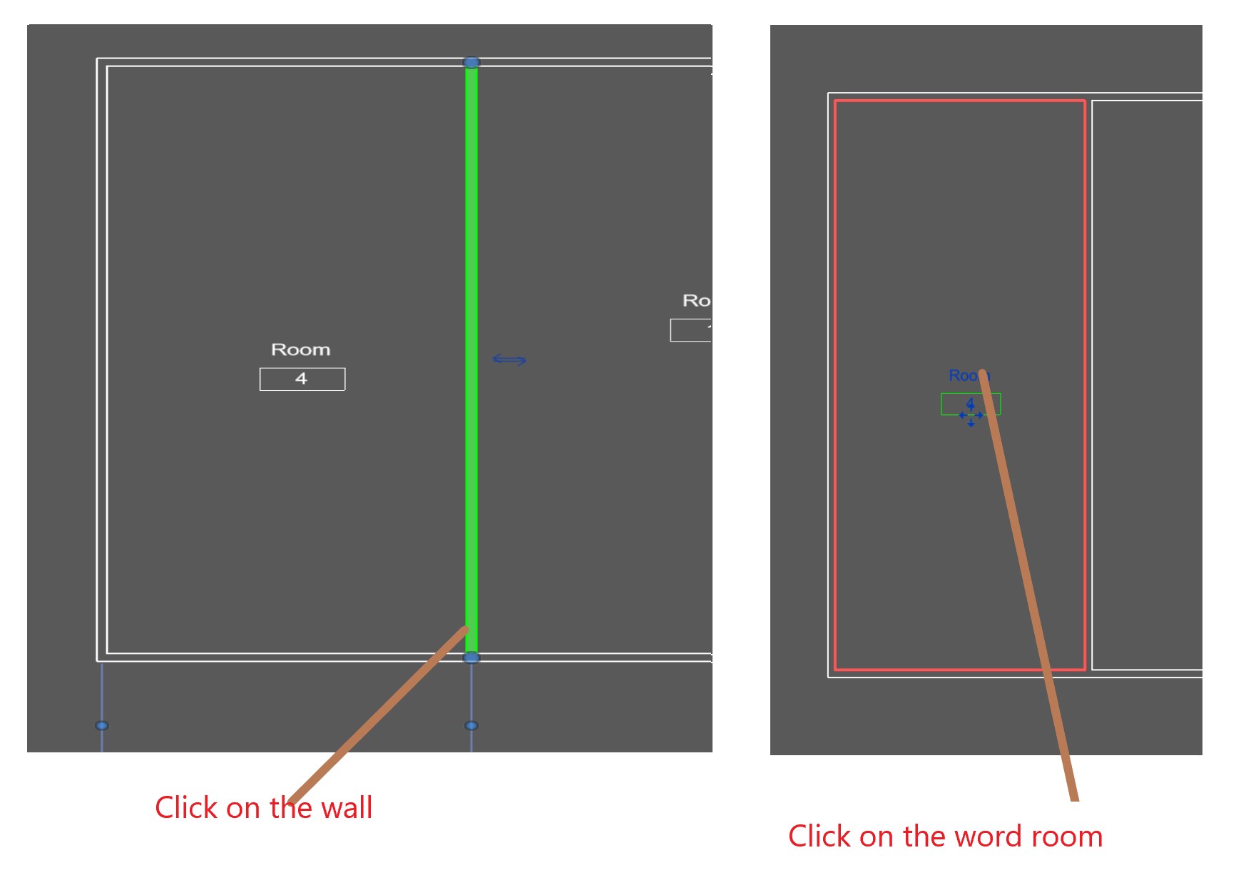 Room tag boundary hightlight line - Autodesk Community