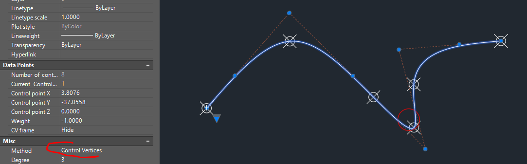 Solved: Drawing with splines, minimum radius - Autodesk Community