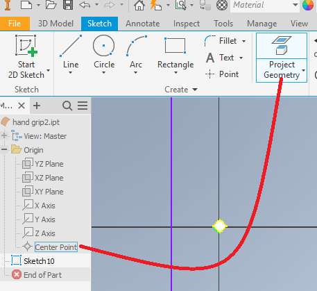 Solved: drawing a centred line - Autodesk Community