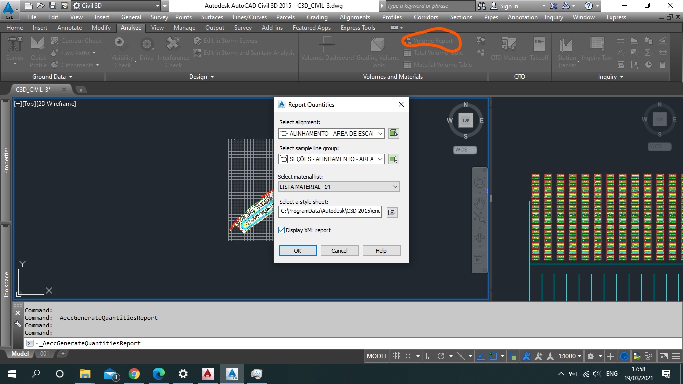 Solved: Volume reports are not displayed - Autodesk Community
