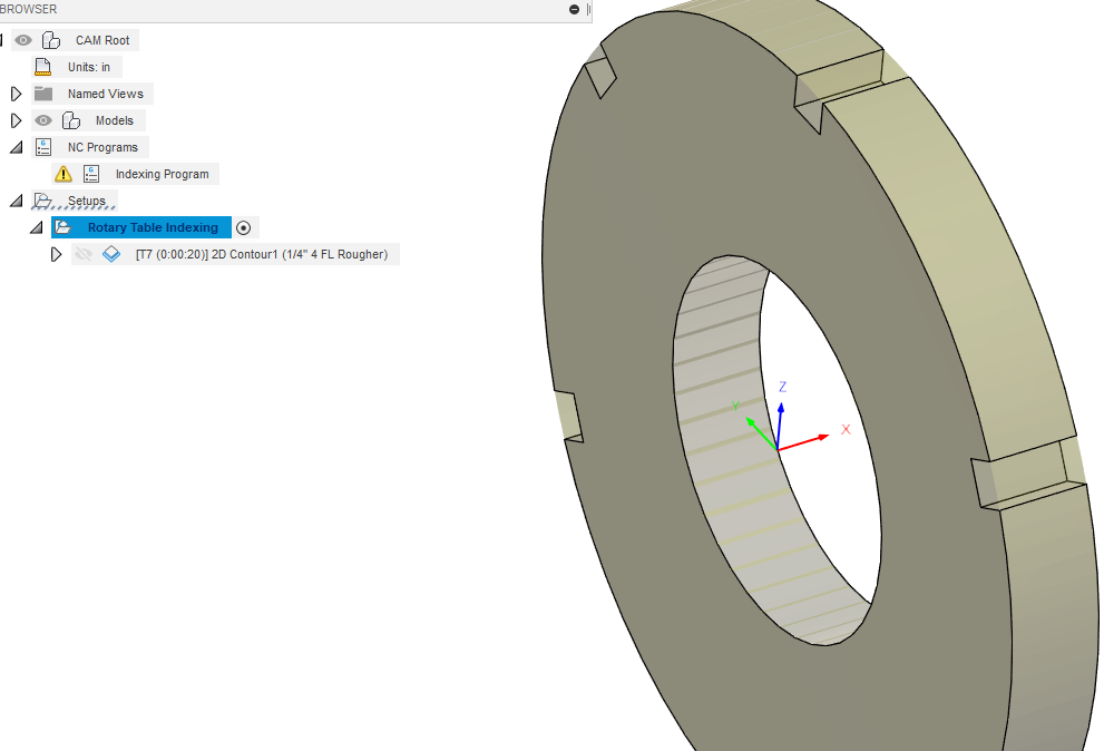 Solved: Help with Simple 4th axis indexing - Autodesk Community
