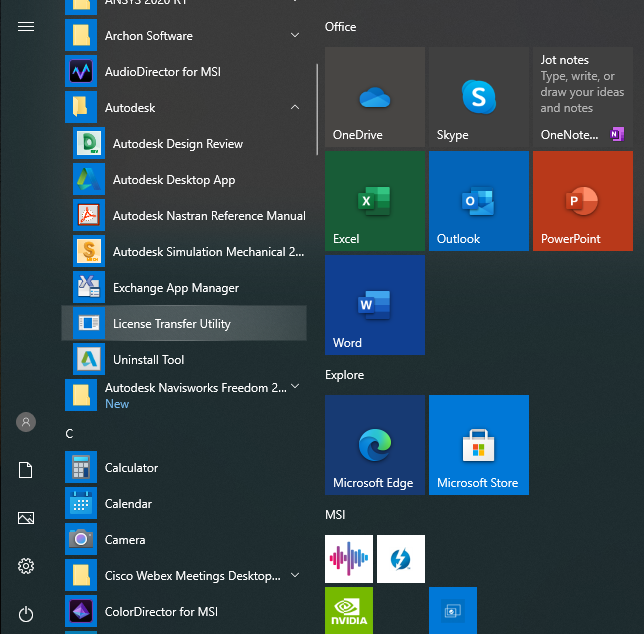 License Transfer Utility for Autodesk Mechanical Simulation 2018 ...