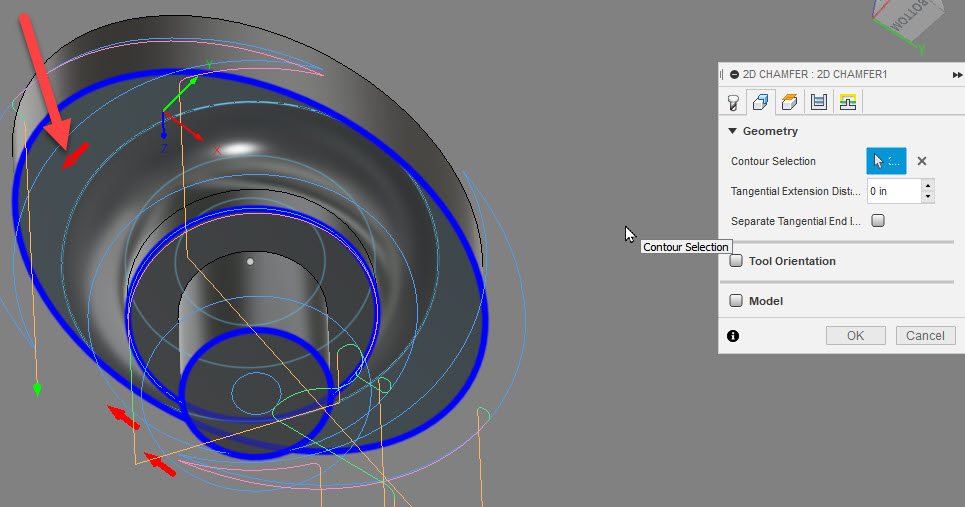 Solved: Trouble chamfering to a blended edge - Autodesk Community