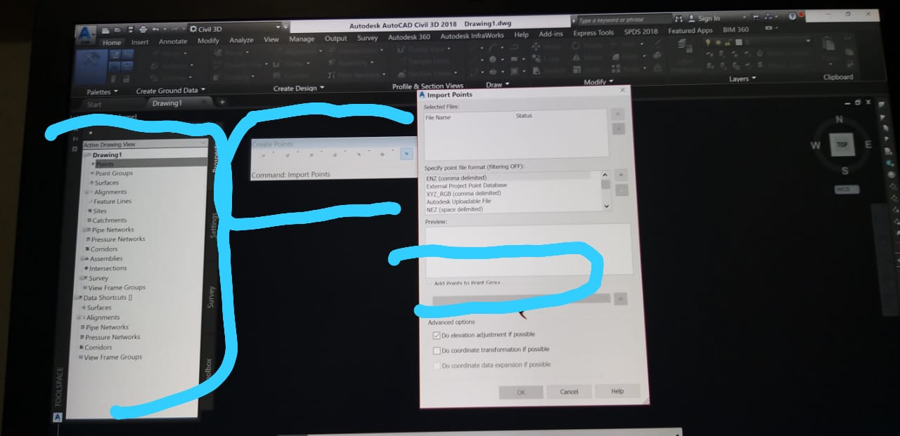 PROBLEM AUTOCAD CIVIL3D DISPLAY - Autodesk Community