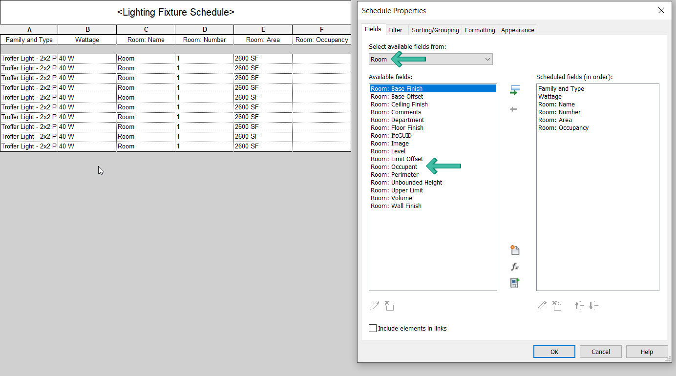 Solved: Calculated Value Formulas for Lighting / Wattage Schedule - Autodesk Community