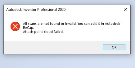 rcp file import fail - Autodesk Community
