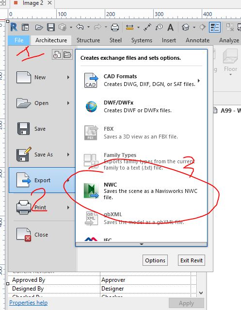 Solved: Can I export an .nwd file with revit - Autodesk Community