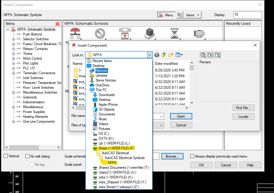 Solved: Setting default panel symbol location in wd.env file - Autodesk Community
