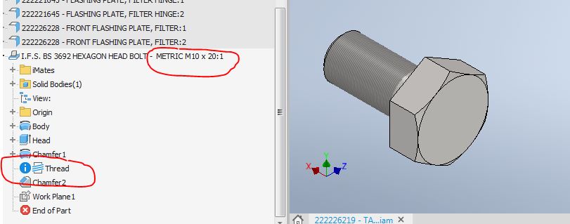 Unable to successfully update the member part file - Autodesk Community