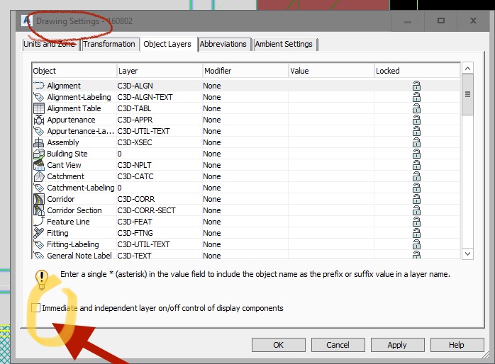 Freezing Data shortcuts layers? - Autodesk Community