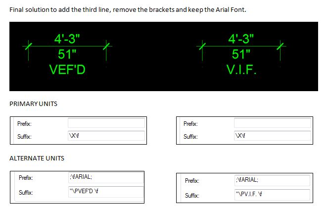 Solved: MTEXT in a DIM Style? - Autodesk Community