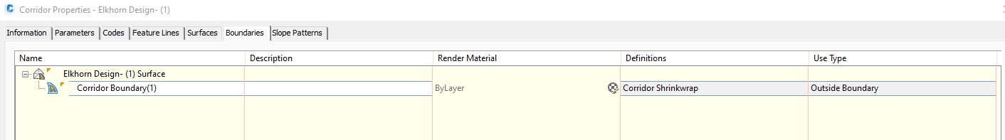 Design surface does not extend to corridor limits - Autodesk Community
